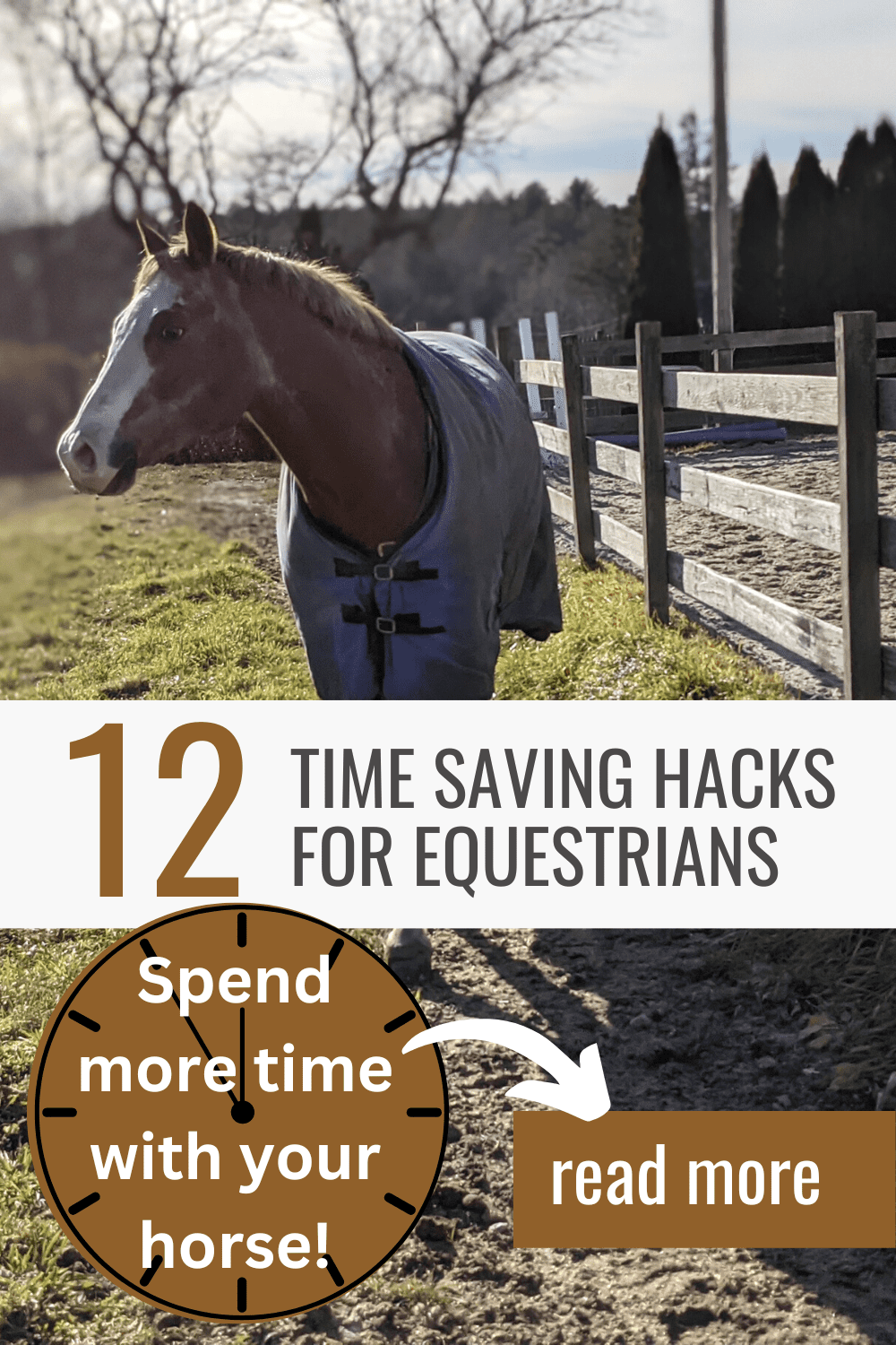 12 Simple Time Saving Hacks For Equestrians! - The Flaxen Filly
